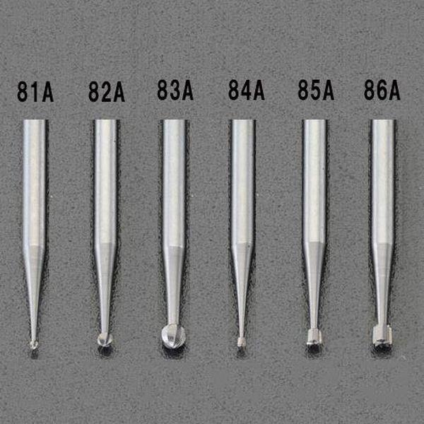 ●刃径×刃長×全長…2.0×1.64×45mm●軸径…3.2mm●木材やグラスファイバー、プラスチック、軟質金属に繊細な文字彫りや彫刻、ルーター加工に適しています。EA818E-86AEA818E-86Aヤフー SP店