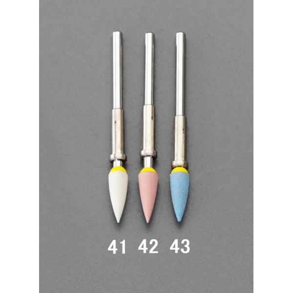 ●軸径…3.0mm●ヘッドサイズ…φ4×13mm●色…グレー●粒度…細目セラミック等の高品質研磨に適しています。EA819DH-41000012261276ヤフー SP店