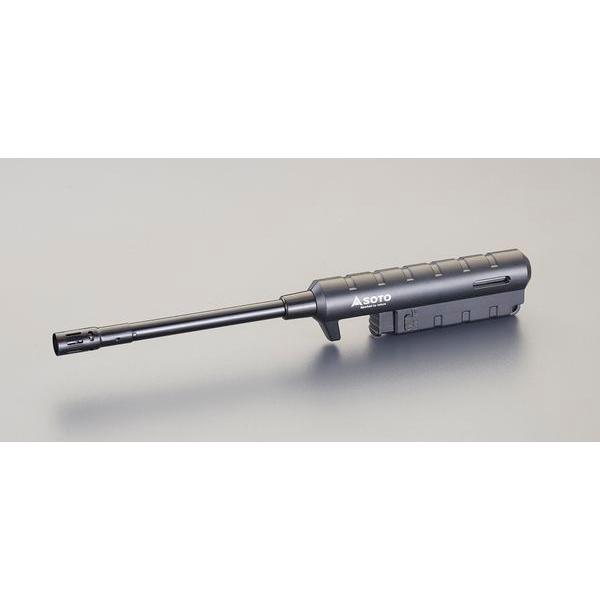 サイズ：39×25×278(L)mm重量：60gガス容量：2.6g使いきりタイプセーフティロック付ガス残量確認窓付吊り下げ用フック穴付風に強いターボ式ライター使いやすいロングノズル燃焼時間：約15分火炎温度：1300℃連続使用時間：5秒以内...