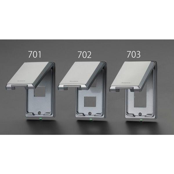 プレート仕様：金属防滴プレート、132×75×10mm仕様：3個用穴サイズ：28.5×69.2mm開き角度：150度鍵なし防滴機能(扉を閉じた状態時)EA940CE-703EA940CE-703ヤフー SP店