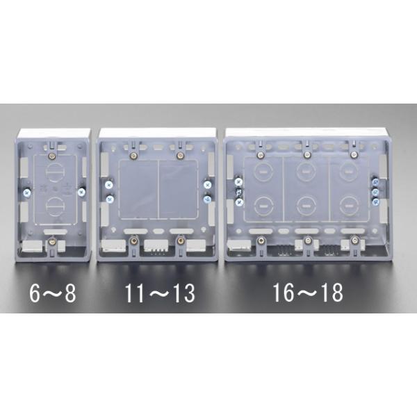 ●差込モール:1個用●カラー:ベージュ●サイズ:74×120.5×38mm●適合モール:EA947HM-1--113壁際配線ができる様にサイドにもノックアウトを設けております。EA940CP-7000012091195ヤフー SP店