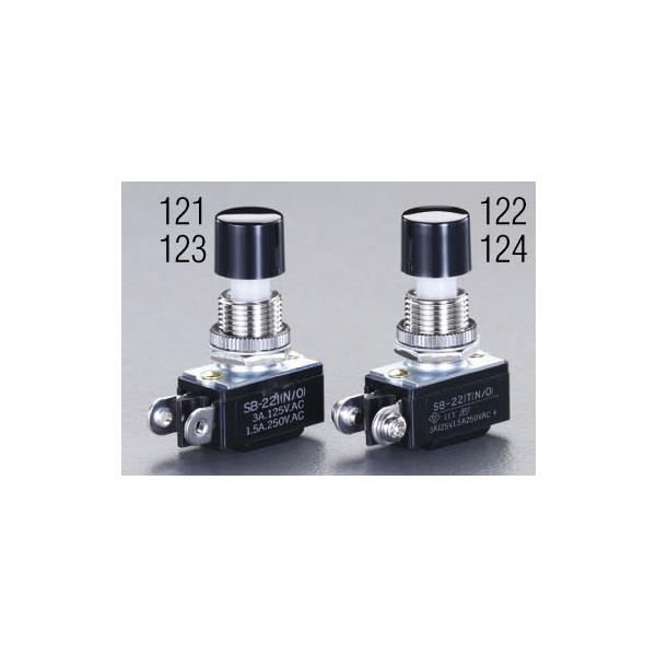 ●パネルカット:12.5mm●極数:単極単投●定格:3A 125V AC●パネル厚:4.9mm以下●スイッチ特性:ON-〈OFF〉●端子形状:ねじスイッチ特性の〈 〉はモメンタリになります。EA940DA-124000012201812ヤフ...