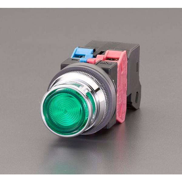 ボタン色：緑定格電圧：AC200/220V接点構成：1a1b型式：ALFN22611DNG保護構造：IP65IDEC製パネルカットφ30用LED 6V球付突型フルガード付モメンタリ形RoHS適合品EA940DA-67AEA940DA-67A