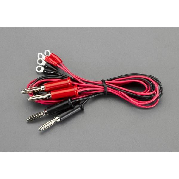 絶縁耐圧：AC2000V1分以上リード線：0.3mm2全長：1000mm丸端子⇔バナナプラグ赤、黒、各色2本・計4本入EA940DT-72EA940DT-72ヤフー SP店