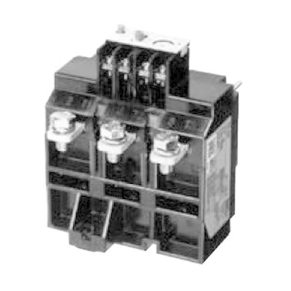 型式：TR-N6 85Aヒートエレメント定格整定範囲：85.0-125.0A補助接点：1a1bヒートエレメント数：2バイメタルによる熱動形保護継電器として、モータの過負荷・拘束により焼損から保護します。リセット方式の手動、自動切換えができま...