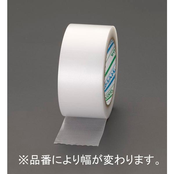 材質：基材：ポリエチレンクロス、粘着剤：アクリル系幅：25mm長さ：25m厚さ：0.16mm強力な粘着力と高い手切れ性クリアー色なので作業現場の景観を損ないません。EA944ML-71EA944ML-71ヤフー SP店
