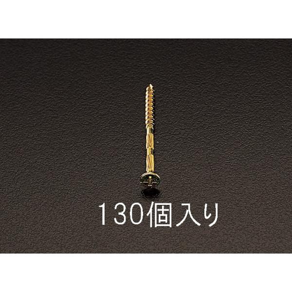 ●材質:鉄(クロメートメッキ)●頭形状:(+)皿頭●サイズ:4.2×42mm●入数:130個ツイストローレット付特殊木工ビスで自ら「座堀り」してキッチリ押さえ、硬木、合板、集合材、MDFオールマイティです。EA945VE-450000120...