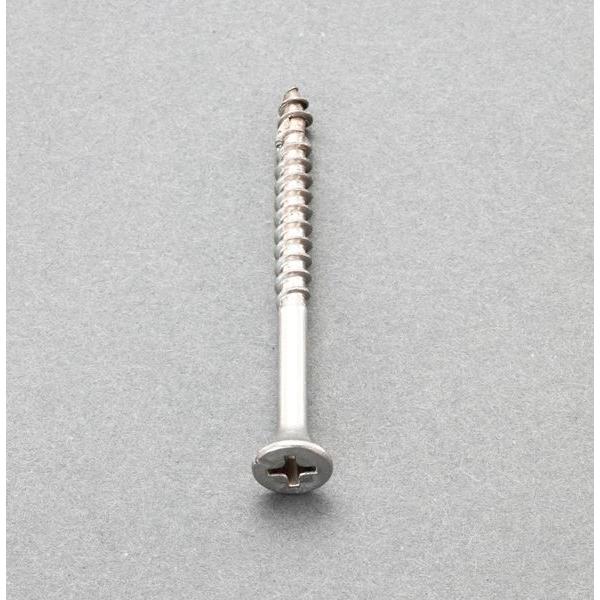 材質：SUS305J1（パシペート仕上げ）(＋)ラッパフレキ頭硬質木材、コンパネ・集成板など錆が気になる場所に最適サイズ：4.2×45mm入数：16個EA949FE-4000012293595ヤフー SP店