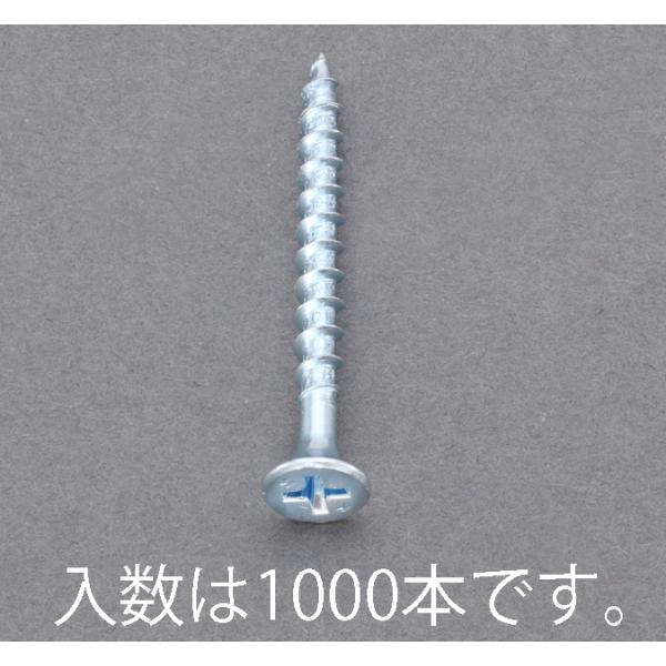 ●材質:スチール(ユニクロメッキ)●サイズ(mm):4.2×32●入数:1000(+)ラッパ頭石膏ボードや木材同士の締結にEA949FG-10000012265360ヤフー SP店