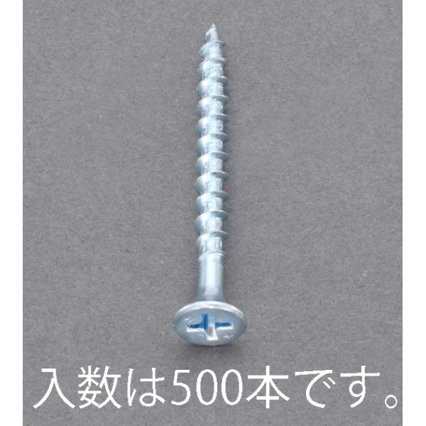 ●材質:スチール(ユニクロメッキ)●サイズ(mm):3.8×45●入数:500(+)ラッパ頭石膏ボードや木材同士の締結にEA949FG-6000012265368ヤフー SP店