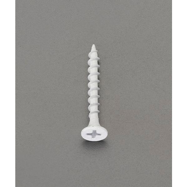 材質：鉄(ラスパート処理)サイズ：3.8×32mm色：白入数：100個(＋)皿頭耐食性に優れたラスパート処理で建築金物に最適です。EA949FH-12EA949FH-12ヤフー SP店