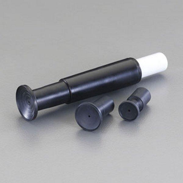 材質：本体：プラスチック吸着パッド：特殊ゴム吸着パッドサイズ：φ19、φ24、φ30mm最大荷重：φ9mm：455gφ24mm：824gφ30mm：1307g吸盤装着時サイズ：150mm重量：60gガラス、プラスチック、メタル、その他に吸着...