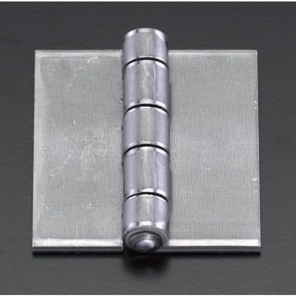 ●材質:スチール（SPHC-P）●全長:76mm●幅:73mm●厚み:3.3mm●耐荷重(2枚使用時):25kg鋼板リベット丁番生地EA951CN-3000012066659ヤフー SP店