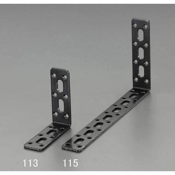 材質：スチールサイズ：長さ×長さ：49×49mm、幅：25mm、厚み：3mm長穴数：2長穴サイズ：8×16mm穴径：4.2mmカチオン電着塗装(黒色)仕上げEA951E-111EA951E-111ヤフー SP店