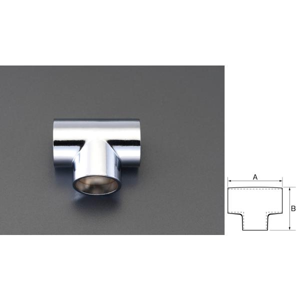 ●材質:亜鉛ダイカスト●仕上:クロムメッキ●パイプ外径:32mm●サイズ(mm):A:68、B:50●重量:130gEA951EV-13000012217978ヤフー SP店