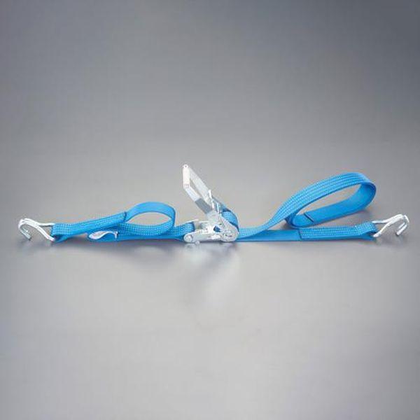 ●シリーズ…ベルタイト●使用荷重…10kN(1010kg)●ベルト長…固定側：1.0m調整側：3.0m●ベルト（幅×厚み）…50×3.3mm●フック内径…35mm●破断荷重…40kN●材質…ベルト：リサイクルポリエステル糸バックル：スチール...