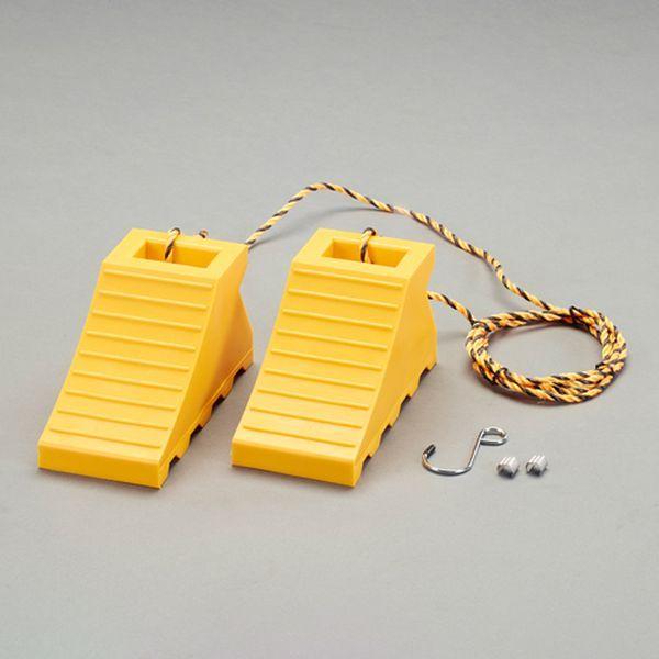 サイズ：本体：110(W)×235(D)×125(H)mm（1個あたり） ロープ：φ6mm×3m重量：本体：1.0kg（1個あたり） ロープ：80g（付属品含む）材質：本体：廃プラスチック ロープ：ポリエチレンカラー：黄付属品：S字フック×...