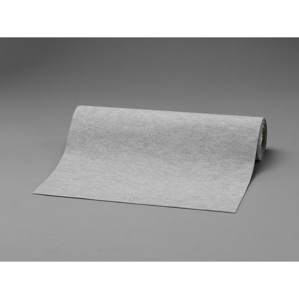 ●材質:PP+PE+PET●幅:910mm●長さ:10m●厚み:3mm●カラー:グレー●重量:1m2あたり約650g工場内のオイルを強力吸収、床への染み出しやスリップを防止します。使い捨てタイプです。EA997RL-110000122562...