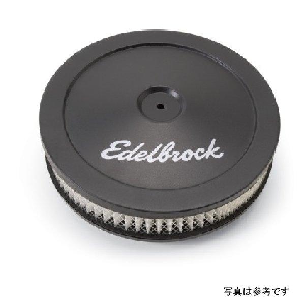 Edelbrock Air Cleaner Pro-Flo Series Round Steel Top Paper Element 10In Dia X 3 5In Blackメーカー：Edelbrockメーカー品番：1203・掲載画像は...