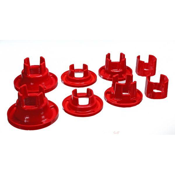 Energy Suspension 10 Chevy Camaro Red Rear Sub-Frame Mount Insert Bushing Setメーカー：Energy Suspensionメーカー品番：3.4168R・掲載画像は、...