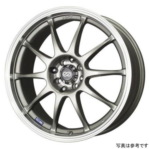 Enkei J10 16x7 4x100/114.3 42mm オフセット 72.62mm Bore Dia シルバー w/ Machined Lip ホイールメーカー：Enkeiメーカー品番：409-670-10SP・掲載画像は、カタログ...