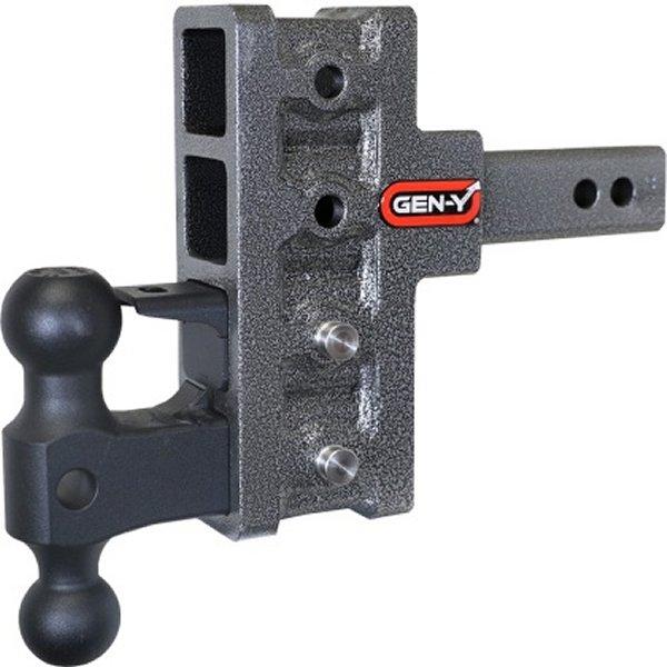Gen-Y Mega Duty 2in Shank 5in Offset Drop 2K TW 16K Hitch w/GH-051 Dual-Ball/GH-032 Pintle Lockメーカー：GEN-Y Hitchメーカー品番：GH...