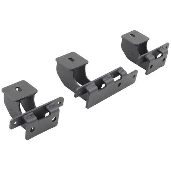 Go Rhino 18-20 Jeep Wrangler JLU Brackets for Dominator Extreme SideStepsメーカー：Go Rhinoメーカー品番：D64506BTK・掲載画像は、カタログより抜粋した参...