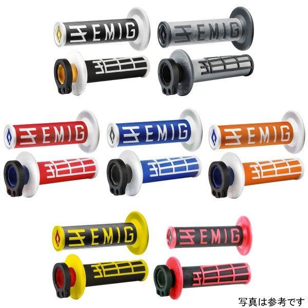 オーディーアイ ODI グリップ EMIGレーシング/ホワイトスロットルチューブ付き左右セットブラック/ホワイト H36EMBW 0630-2279ブラック/イエロー H36EMBY 0630-2280ブラック/レッド H36EMBR 06...
