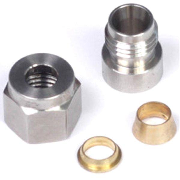 Haltech 1/4in Stainless Steel Weld-On キット (Incl Nut &amp; Ferrule)メーカー：Haltechメーカー品番：HT-010812・掲載画像は、カタログより抜粋した参考画像となってお...