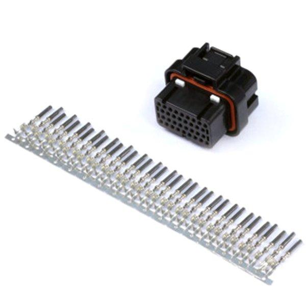 Haltech AMP 34 Pin 4 Row 3 Keyway Superseal コネクター Plug &amp; Pinsメーカー：Haltechメーカー品番：HT-030009・掲載画像は、カタログより抜粋した参考画像となっており...