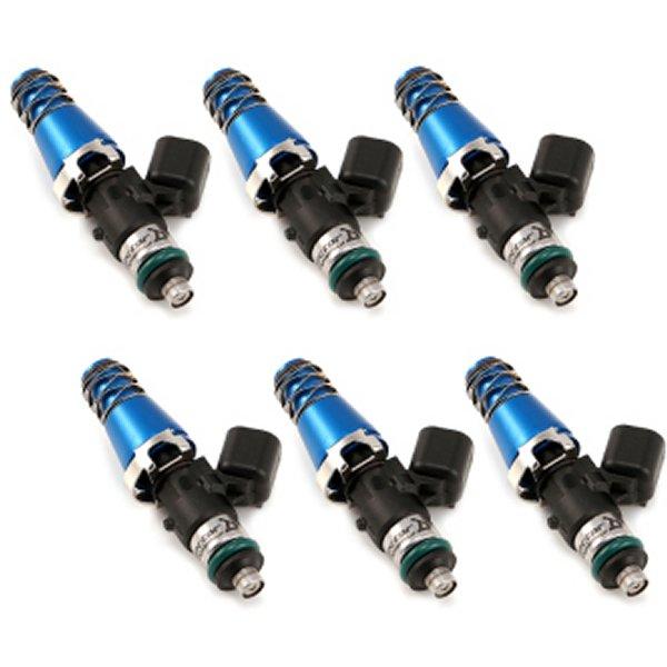Injector Dynamics 1340cc インジェクター - 60mm Length - 11mm ブルー Top - 14mm Lower Oリング (Set of 6)メーカー：Injector Dynamicsメーカー品番：1...