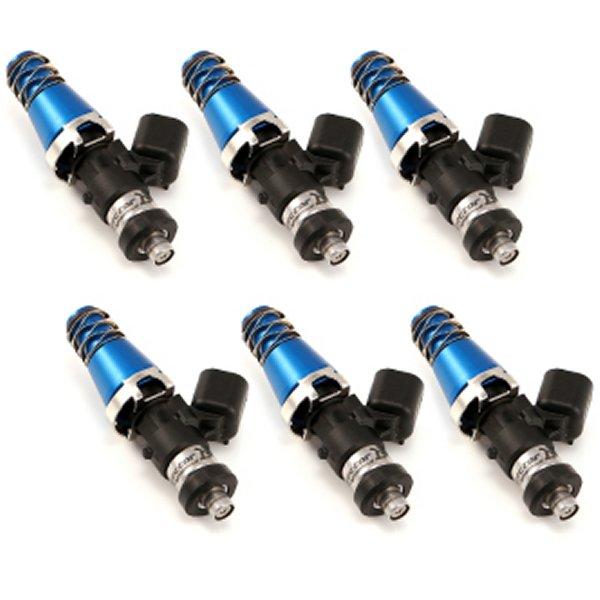 Injector Dynamics 1340cc インジェクター - 60mm Length - 11mm ブルー Top - Denso Lower Cushion (Set of 6)メーカー：Injector Dynamicsメーカー...