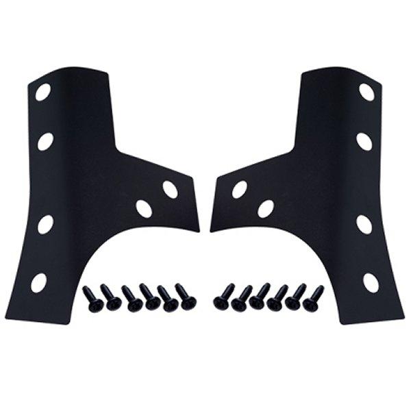 Kentrol 07年-18年 ジープ ラングラー JK ウインドシールド Support Overlays 2個 - Textured ブラックメーカー：Kentrolメーカー品番：80074・掲載画像は、カタログより抜粋した参考画像とな...