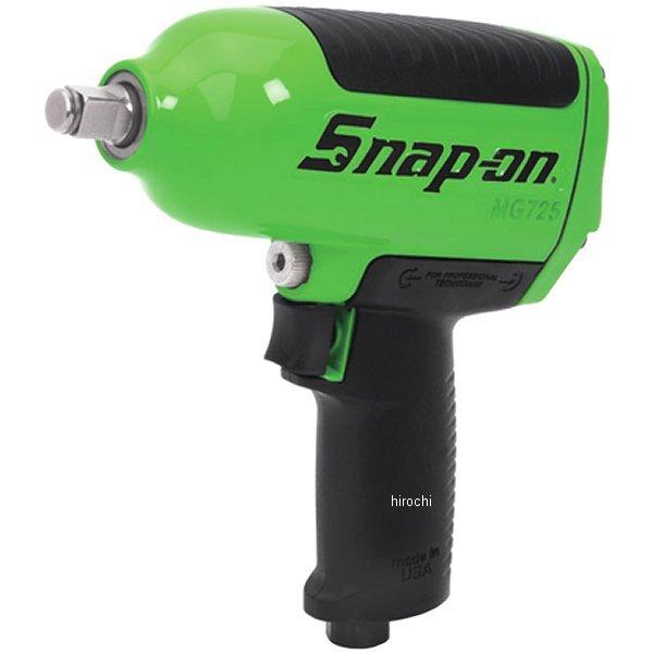 インパクト レンチ エア ヘビーデューティ マグネシウム ハウジング グリーン スタンダード アンビル 1/2"" ドライブです。Free Speed RPM 9 800 Air Consumption Free Speed CFM (SC...