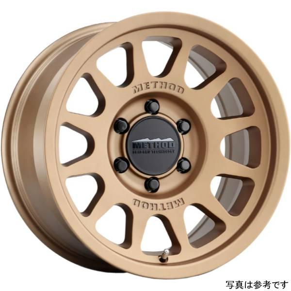 Method MR703 17x8.5 0mm Offset 6x5.5 106.25mm CB Method Bronze Wheelメーカー：Method Wheelsメーカー品番：MR70378560900・掲載画像は、カタログより抜...