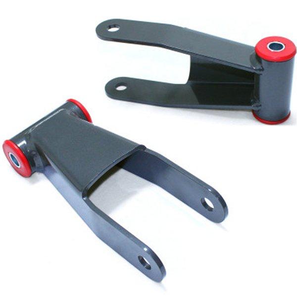 MaxTrac 11-18 GM C/K1500HD/2500HD/3500HD 2WD/4WD 1in Rear Lowering Shacklesメーカー：Maxtracメーカー品番：413710・掲載画像は、カタログより抜粋した参考画...