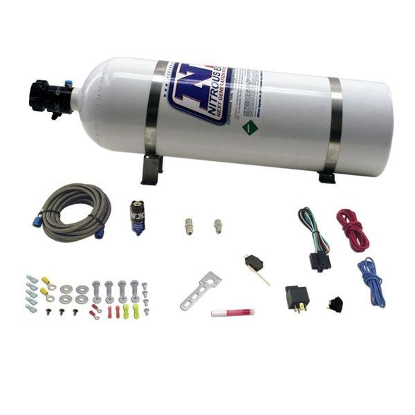 Nitrous Express Diesel Dry Nitrous Kit w/15lb Bottle/Mounting Hardware for 50HPメーカー：Nitrous Expressメーカー品番：NXD11110・掲載画像は...
