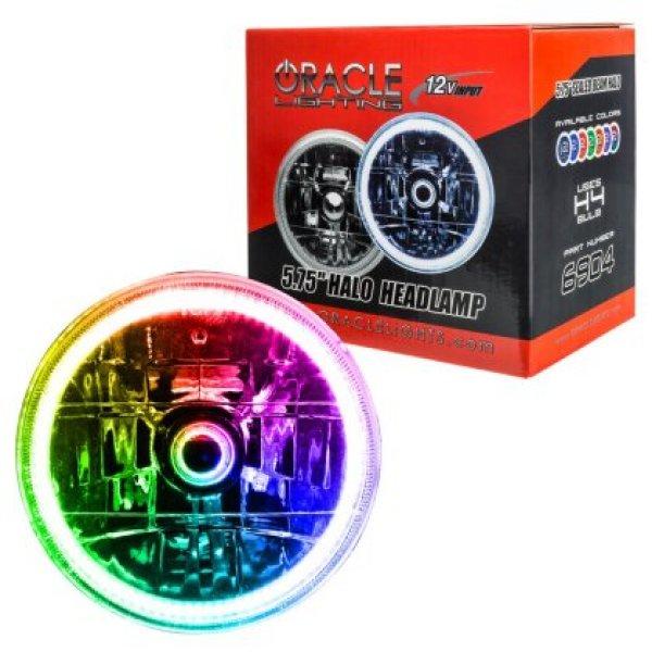 Oracle Pre-Installed ライト 5.75 IN. Sealed Beam - ColorSHIFT Halo SEE WARRANTYメーカー：ORACLE Lightingメーカー品番：6904-333・掲載画像は、カタ...