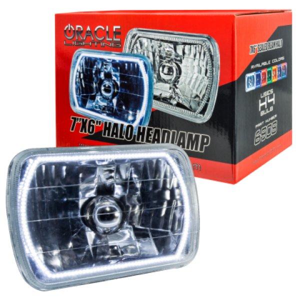 Oracle Pre-Installed ライト 7x6 IN. Sealed Beam - White Halo SEE WARRANTYメーカー：ORACLE Lightingメーカー品番：6908-001・掲載画像は、カタログより抜粋...