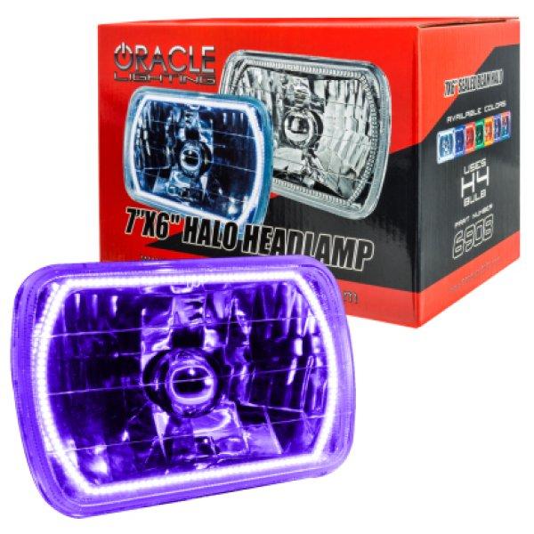 Oracle Pre-Installed ライト 7x6 IN. Sealed Beam - UV/Purple Halo SEE WARRANTYメーカー：ORACLE Lightingメーカー品番：6908-007・掲載画像は、カタログ...