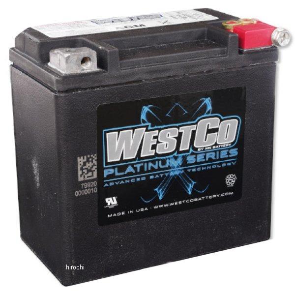 WCP14L WESTCO バッテリー Platinum 12V/12AhYTX14L-BS相当HD純正バッテリー品番：65958-04A対応品ハーレー純正にも採用されているAGMバッテリーです。ハーレー純正バッテリーと同じ工場で製造されお...