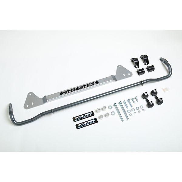 Progress Tech 92-95 Honda Civic Rear Sway Bar (22mm - Adjustable) Incl Bar Brace and Adj End Linksメーカー：Progress Technolo...