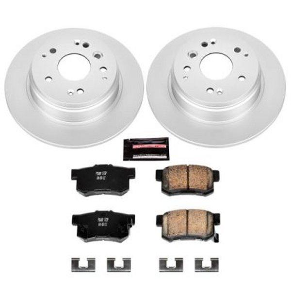 Power Stop 04年-08年 Acura TL リヤ Z17 Evolution Geomet Coated ブレーキ キットメーカー：PowerStopメーカー品番：CRK5399・掲載画像は、カタログより抜粋した参考画像となって...
