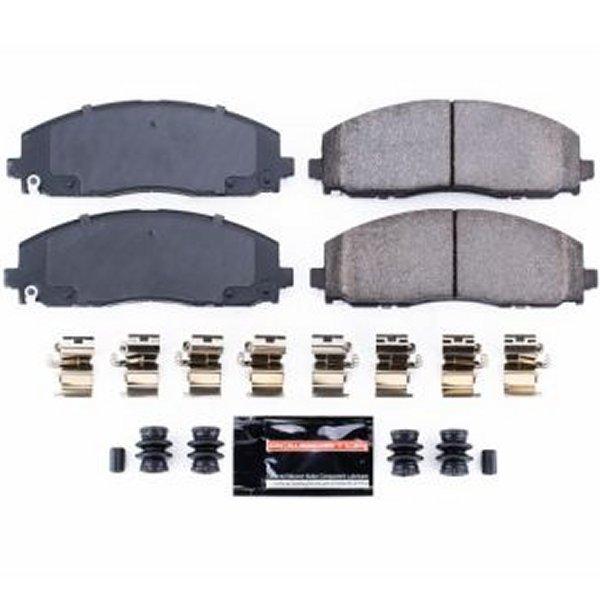 Power Stop 17年-19年 Chrysler Pacifica フロント Z23 Evolution Sport ブレーキパッド w/Hardwareメーカー：PowerStopメーカー品番：Z23-1589・掲載画像は、カタログ...