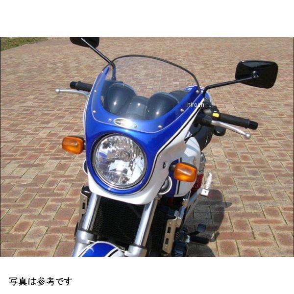 シックデザイン ロードコメット クリアIMPULSE400やや丸みを帯びたスタンダードなデザインのビキニカウル。高い整流効果と精悍なスタイリングを得ることができます。ノーマルライトにボルトオンで装着可能。ライト左右ラバーマウント、下部リジッ...