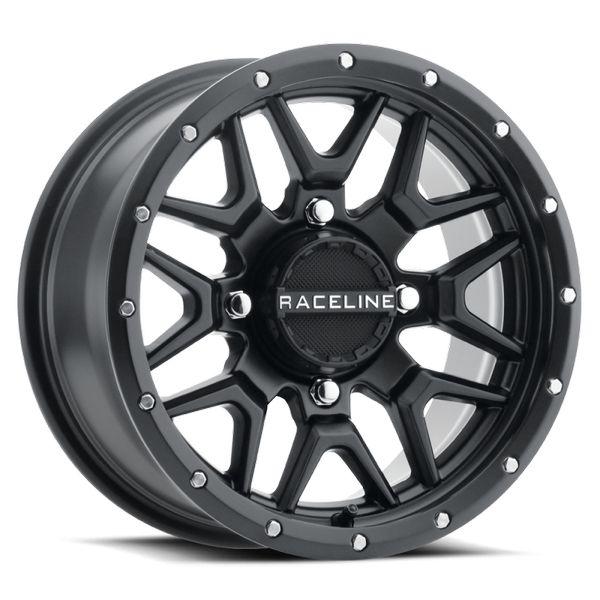 Raceline A94B Krank 14x7in / 4x156 BP / 10mm Offset / 132.5mm Bore - Satin Black Wheelメーカー：Racelineメーカー品番：A94B-47056+10・...