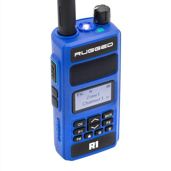 Rugged Radios Rugged R1 - Business Band Two Way Handheld Radio - Digital and Analog Blueメーカー：Rugged Radiosメーカー品番：R1・掲載画像...