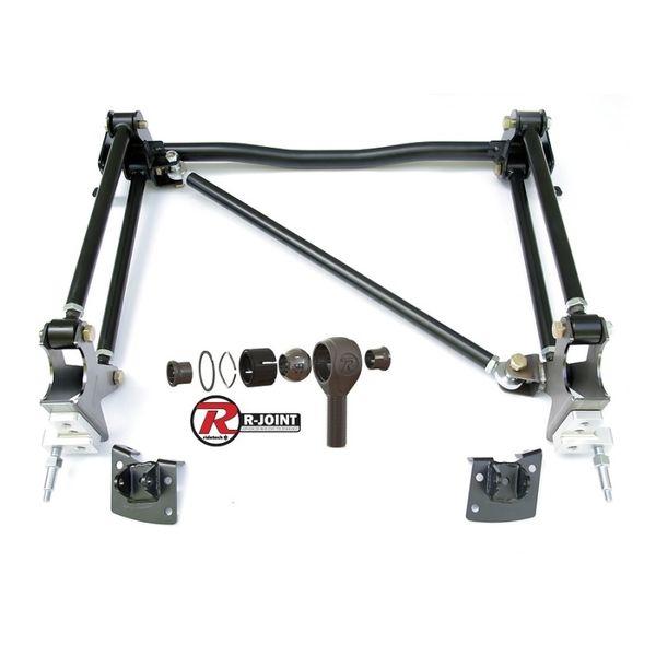 Ridetech 55-57 Chevy (Two Piece Frame) Bolt-On 4-Linkメーカー：Ridetechメーカー品番：11037199・掲載画像は、カタログより抜粋した参考画像となっております。ご不安な場合は、メ...