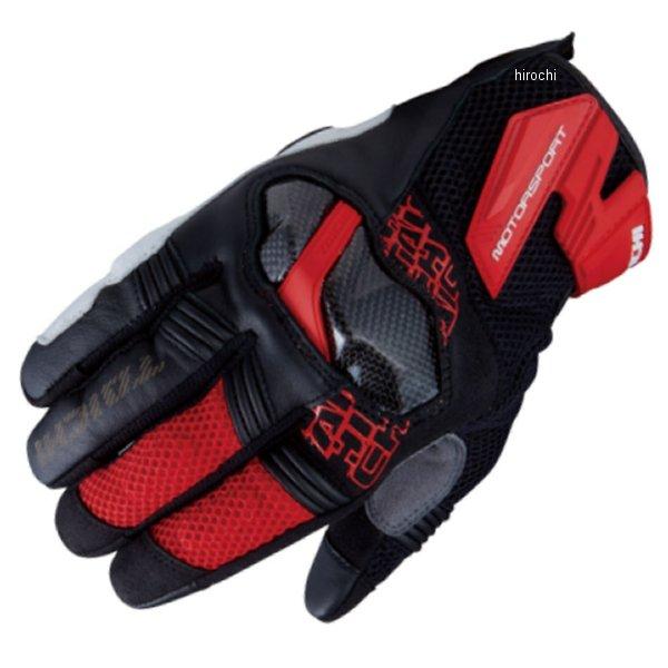 RSタイチ RSTaichi 春夏モデル アームド メッシュグローブカラー:レッド・ストレッチパネル(指)・シャーリングオリジナルカーボンプロテクターを採用。通気性と伸縮性に優れるナイロンメッシュにより、スムーズな操作と快適性を兼ね備えるエ...
