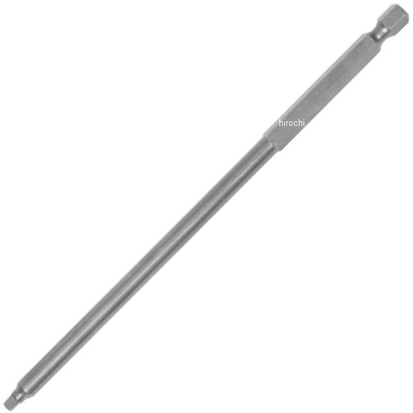 ビット パワー スクエア #2 6""です。1/4"" hex power bits are ideal for use with all types of drillsProvide extra clearance and minimiz...